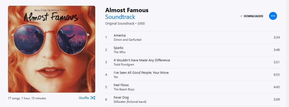 Movie Quote Stuck in My Head: 'Almost Famous' | CarlyJDubois.com